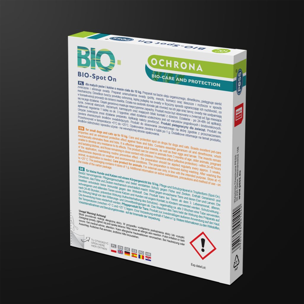 BIO-PROTECTION Line: BIO-spot on with geranium oil and dimethicone max ...