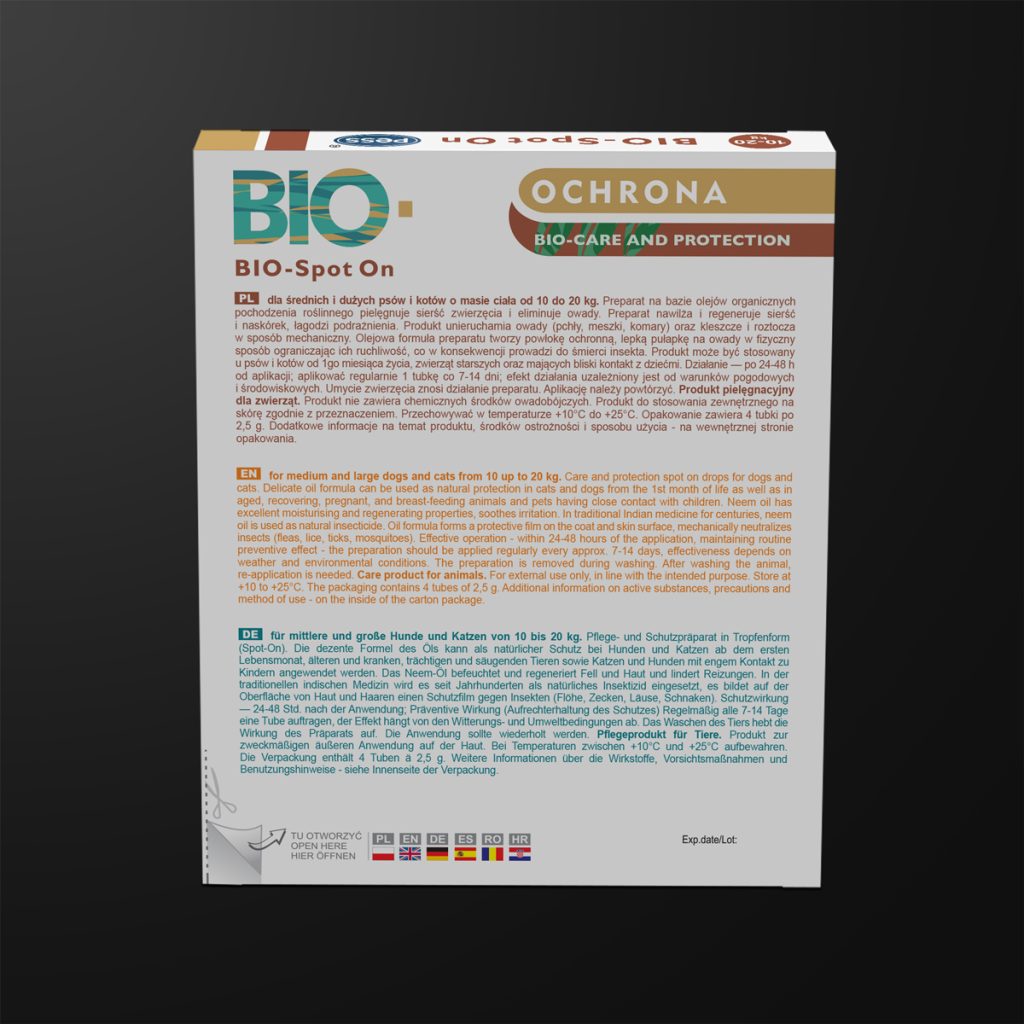 BIO-PROTECTION Line: BIO-spot on with neem oil 10-20kg - Pess