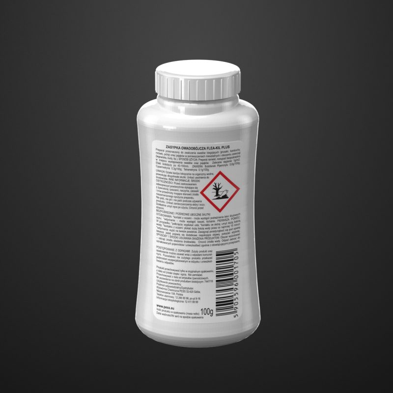 Zasypka owadobójcza FLEA-KIL PLUS